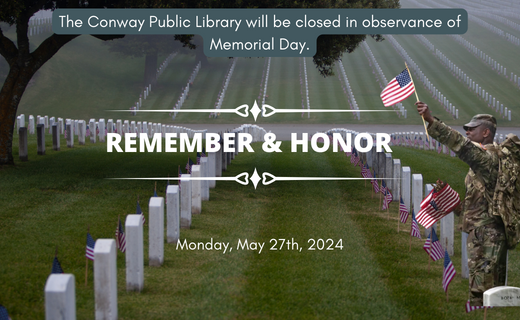 Library Closed | Conway Public Library